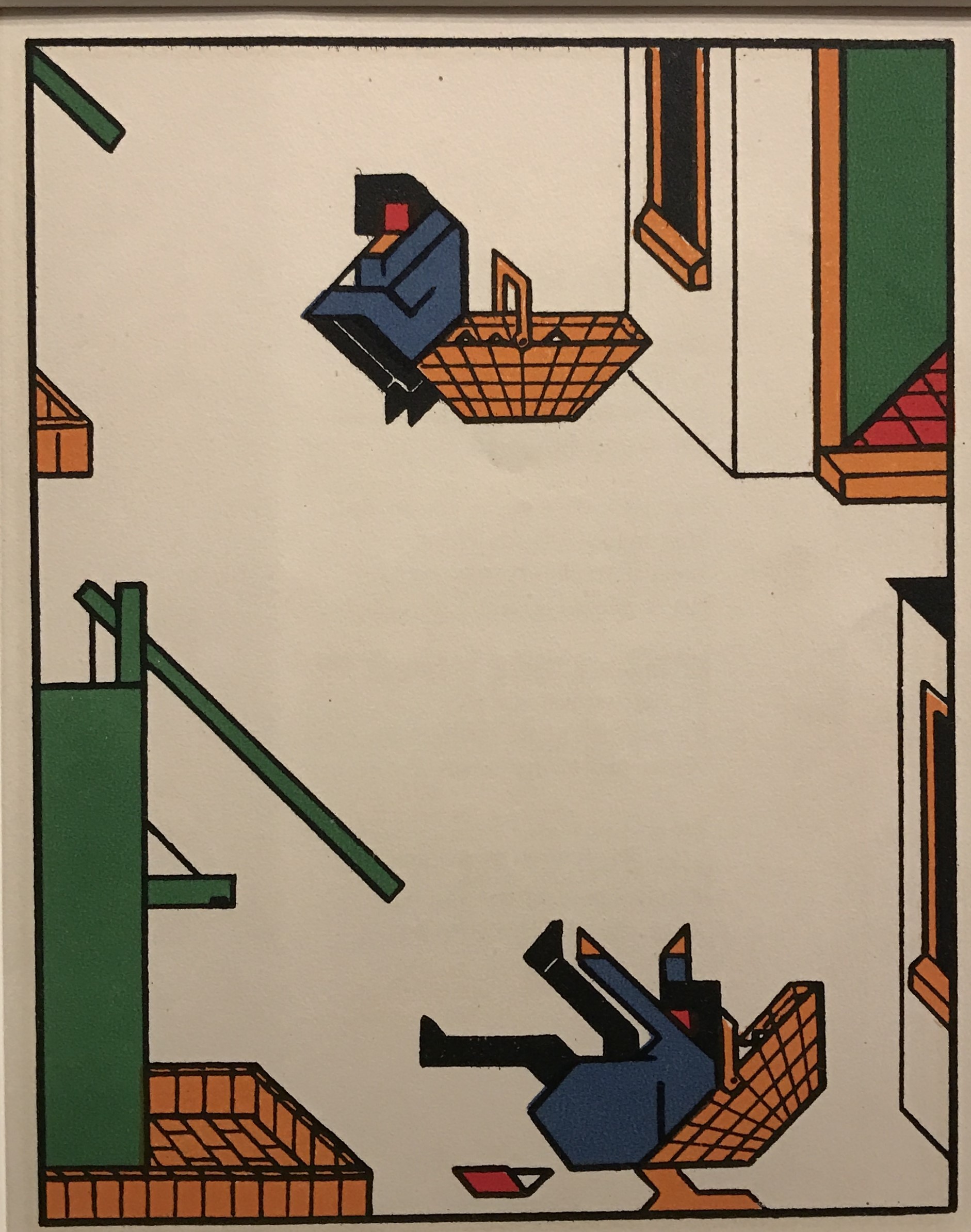 Werk van Lou Loeber zoals litho Afke is online te koop bij Dert Kunst